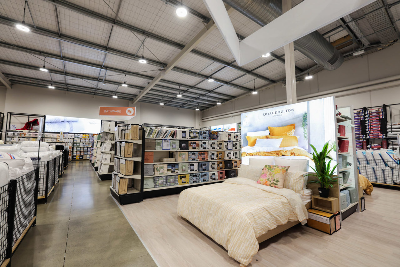 Briscoes - Taylors Road - Retail Lighting Projects - Novii